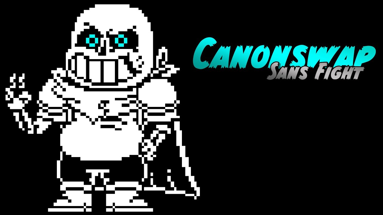 Canonswap Sans Fight - Undertale Fangame (AkiTheScratchBoi) - YouTube