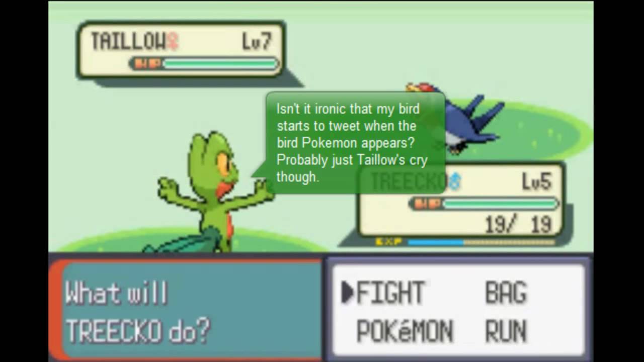 Pokemon Emerald Ash Ketchum Run-Phase 1 - YouTube