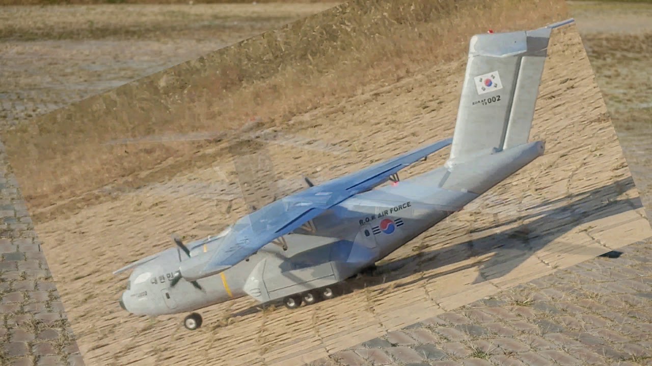 [알씨비행기]RC Airplane /아산원형비행클럽/DIY A400M수송기 비행영상 flight log - YouTube