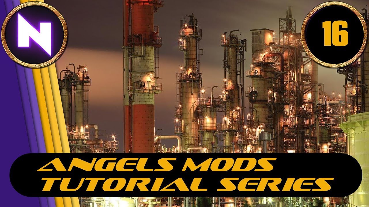 Factorio 0.16 - Angels Mods Tutorial Lets Play #16 COMPLETED STARTER ...