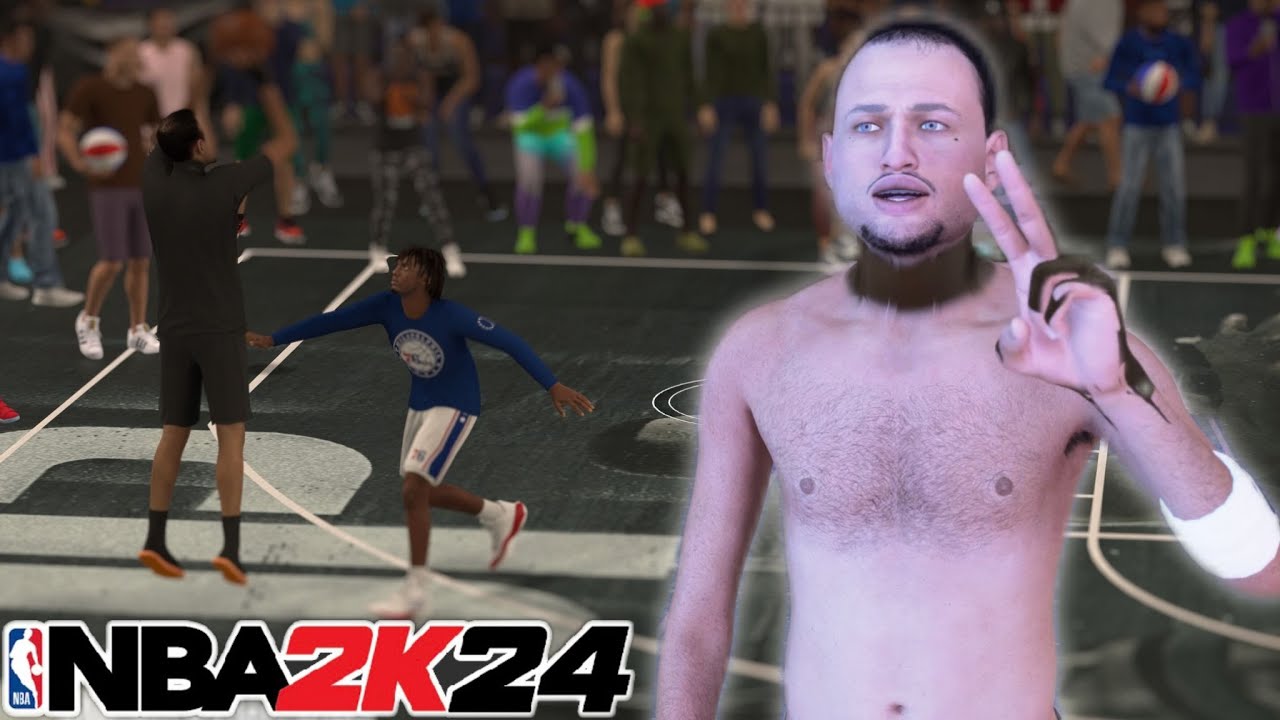 THE RAREST BUILD IN NBA2K24 TAKES OVER THE PARK!!!!! - YouTube