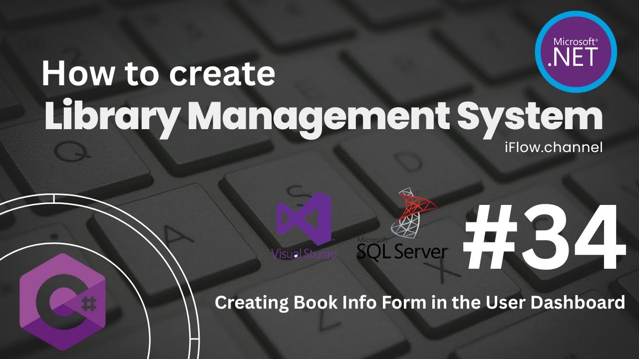 C#(.Net) Library Management System (Creating Book Info Form in the User ...