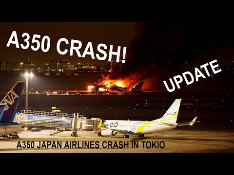 How did JAL's Airbus A350 and flight JL516 fare at Tokyo's Haneda Airport? - YouTube