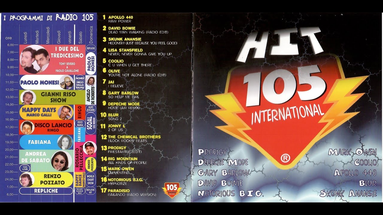 Hit 105 International (1997) - YouTube