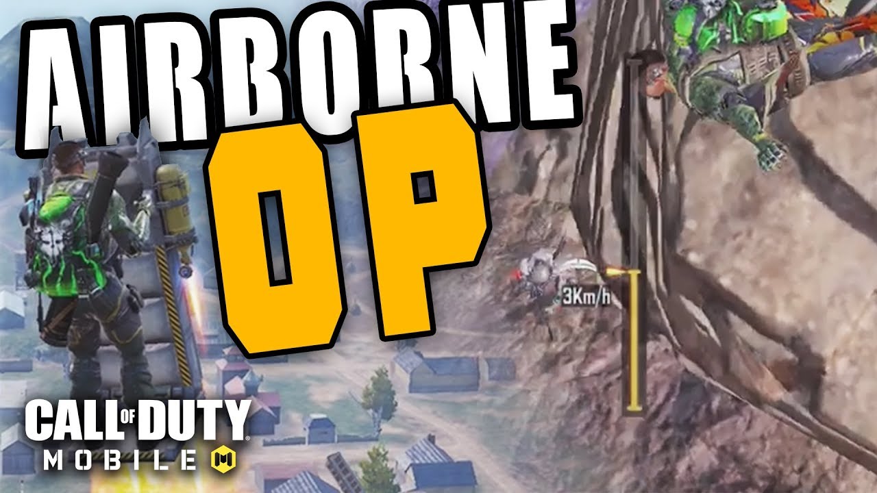 Airborne - The Best Squad Killer Skill Class | COD Mobile Battle Royale ...
