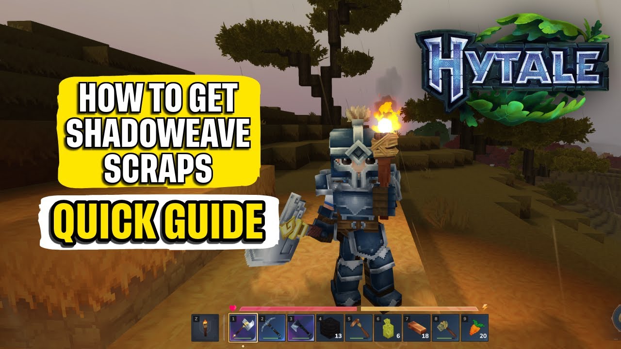 How to Get Shadoweave Scraps in Hytale Quick Guide - YouTube