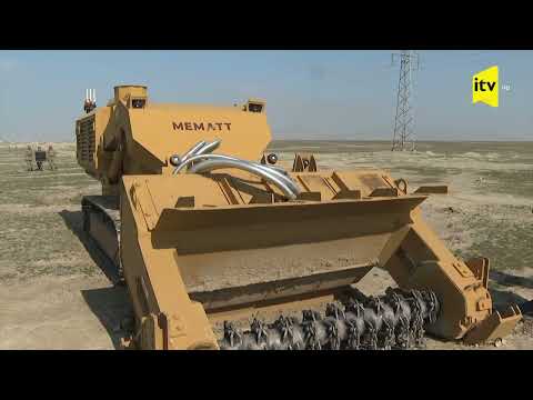 Türkiyə Azərbaycana yeni minaaxtaran maşınlar göndərdi