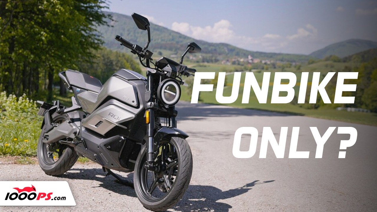 Review NIU RQi - Electric motorbike with removable battery! - YouTube