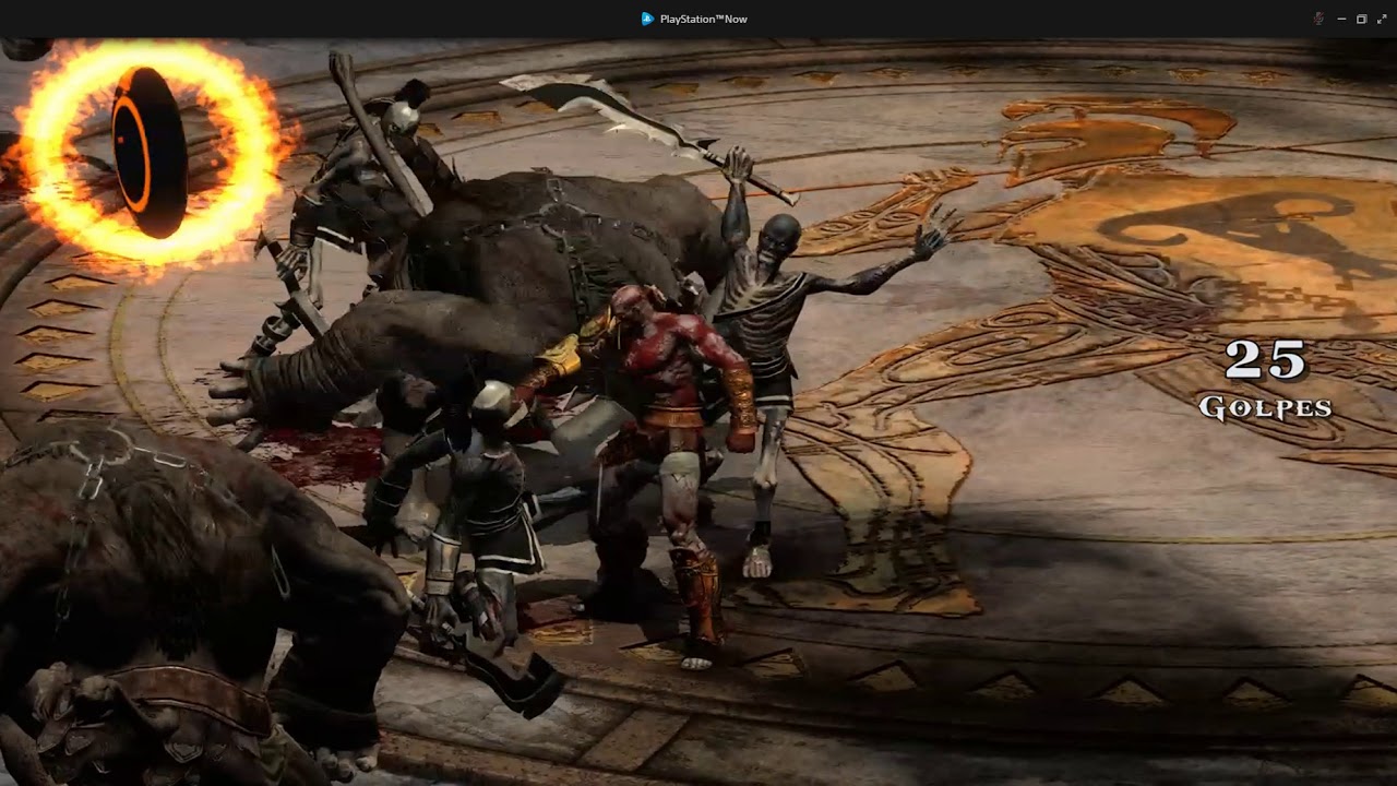 GOW 3, challenges of Olympus 4, bullfighter, olé - YouTube