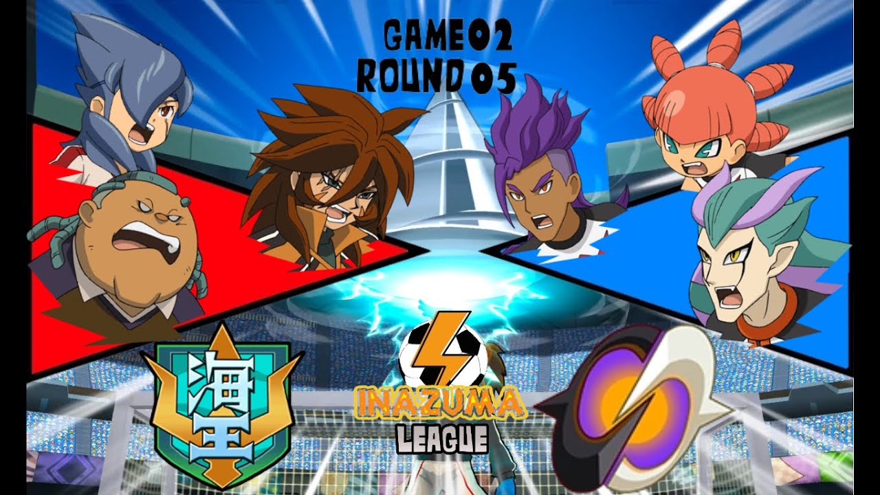 Inazuma League | G02/ R05 | Kaiou Gakuen VS Zero | Inazuma Eleven Go ...