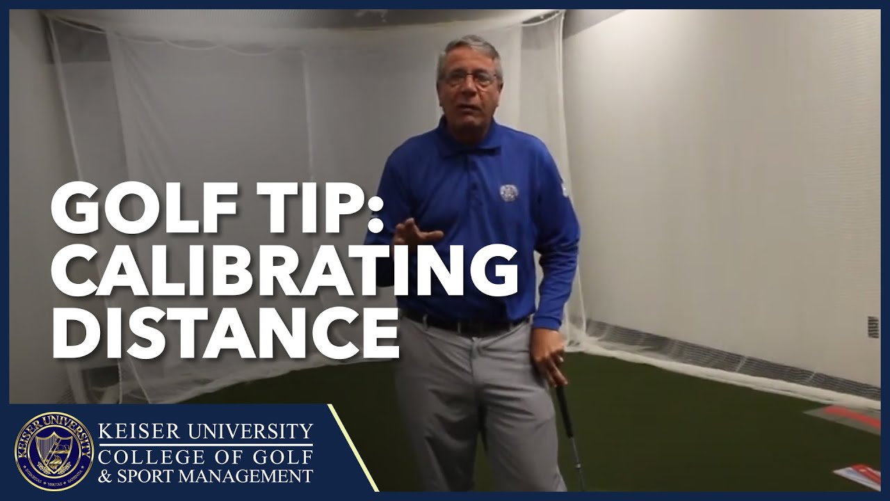 Golf Tip: Calibrating Distance - YouTube