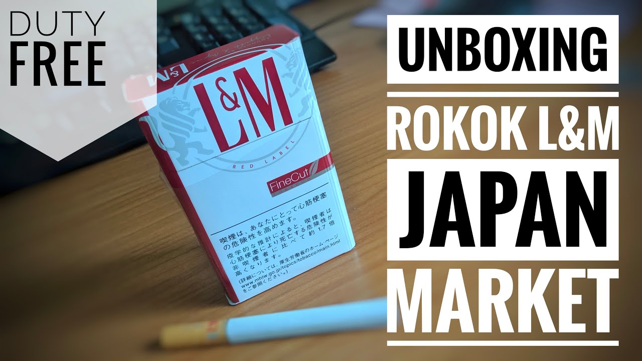 UNBOXING ROKOK L&M Red Label - YouTube