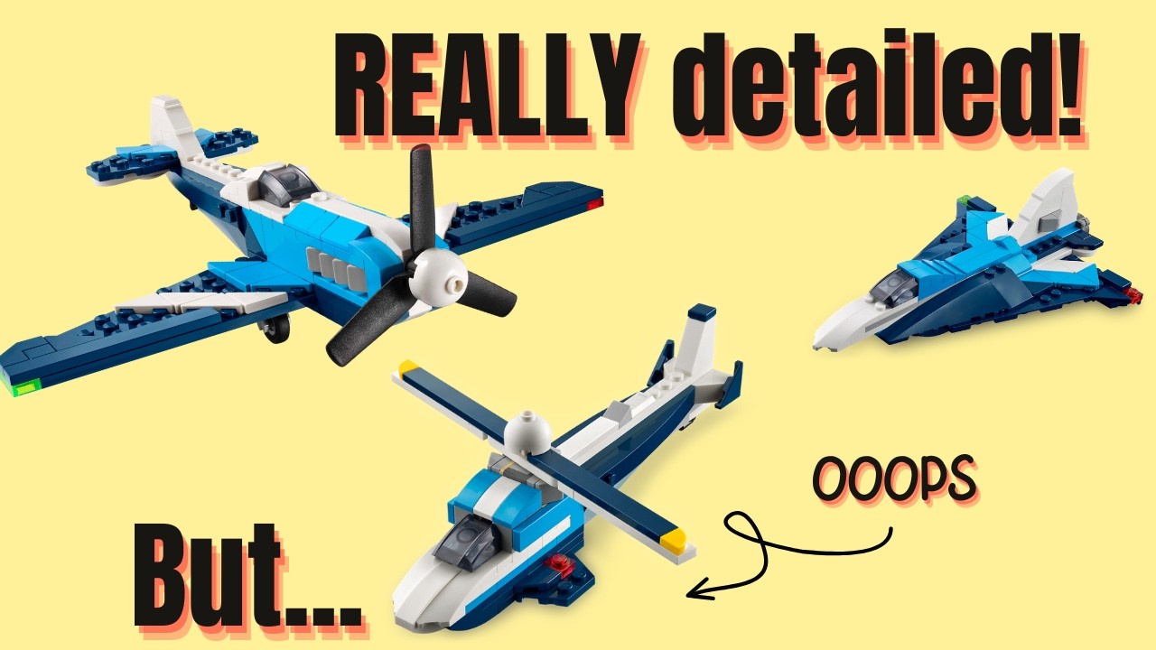 Lego News: Aircraft Race Plane - YouTube