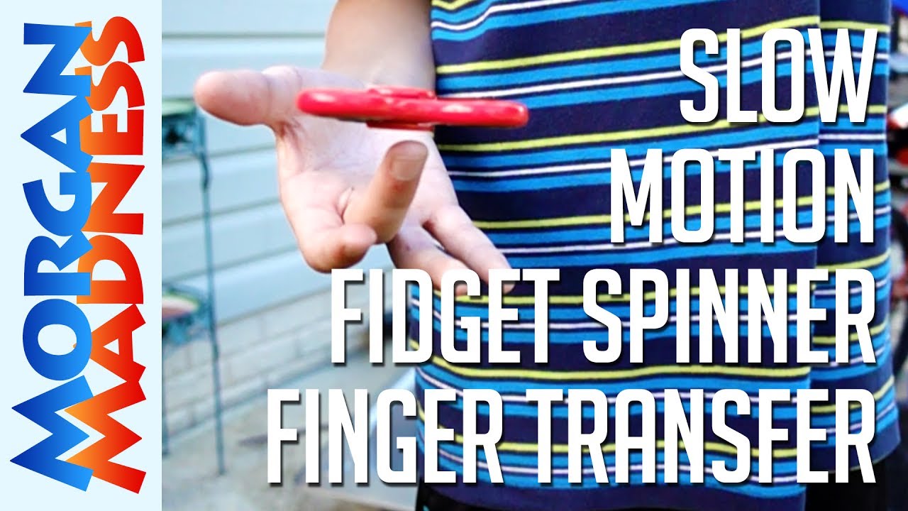 Fidget Spinner Finger Transfer Trick in Slow Motion (960fps) | Morgan ...