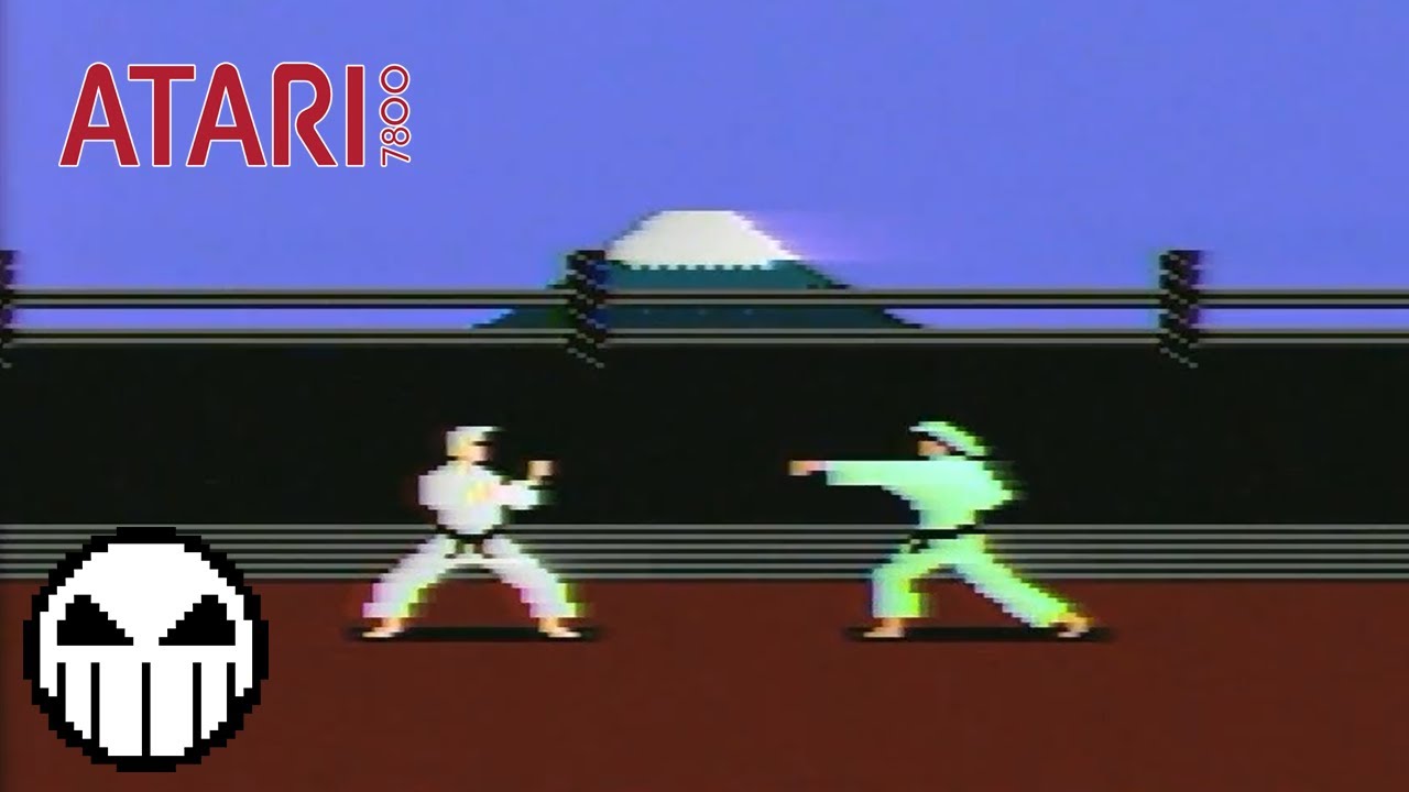 Karateka (Atari 7800) Clips - YouTube
