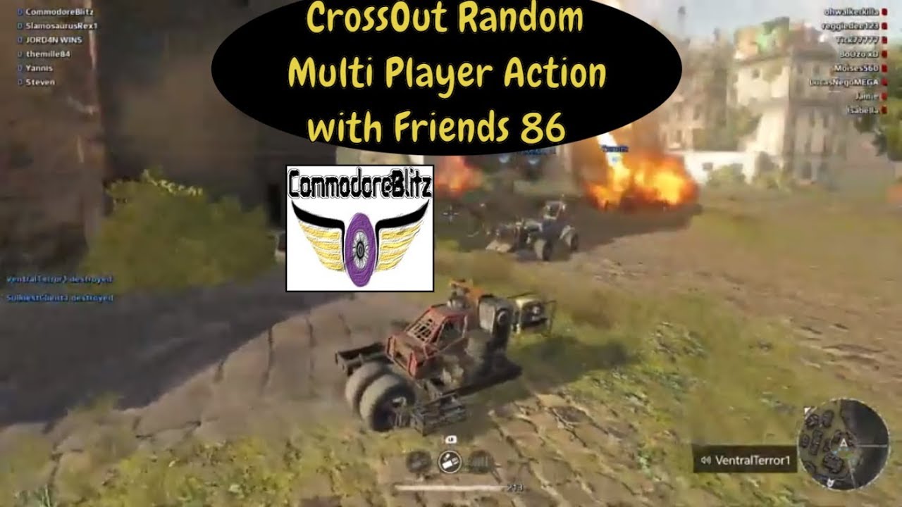 CrossOut Random Multi Player Action with Friends 86 - YouTube