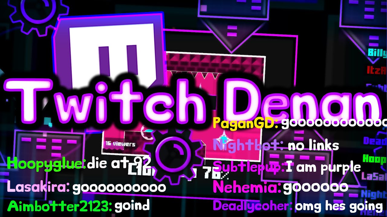 [Extreme demon] Twitch Denan 100% - YouTube