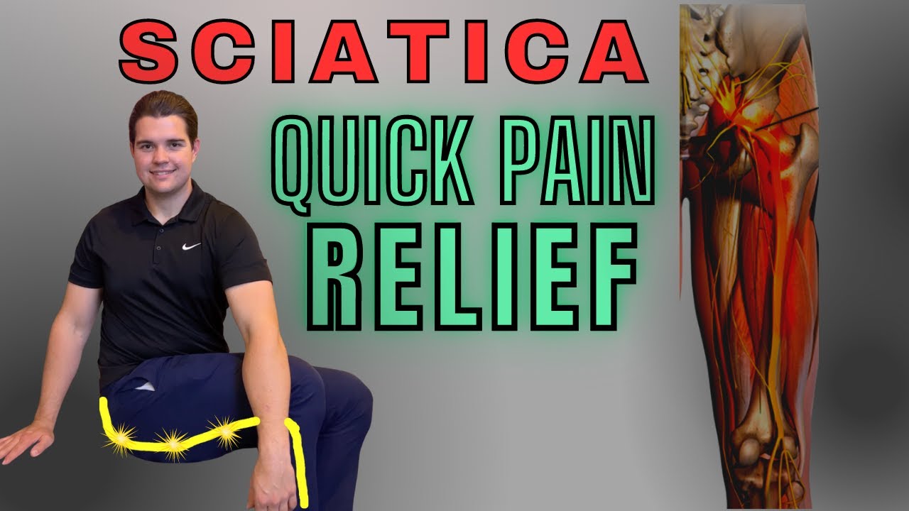 30 Second Sciatica Relief (ONE MUST DO Movement) {BONUS} Stretch for Sciatic Nerve - YouTube