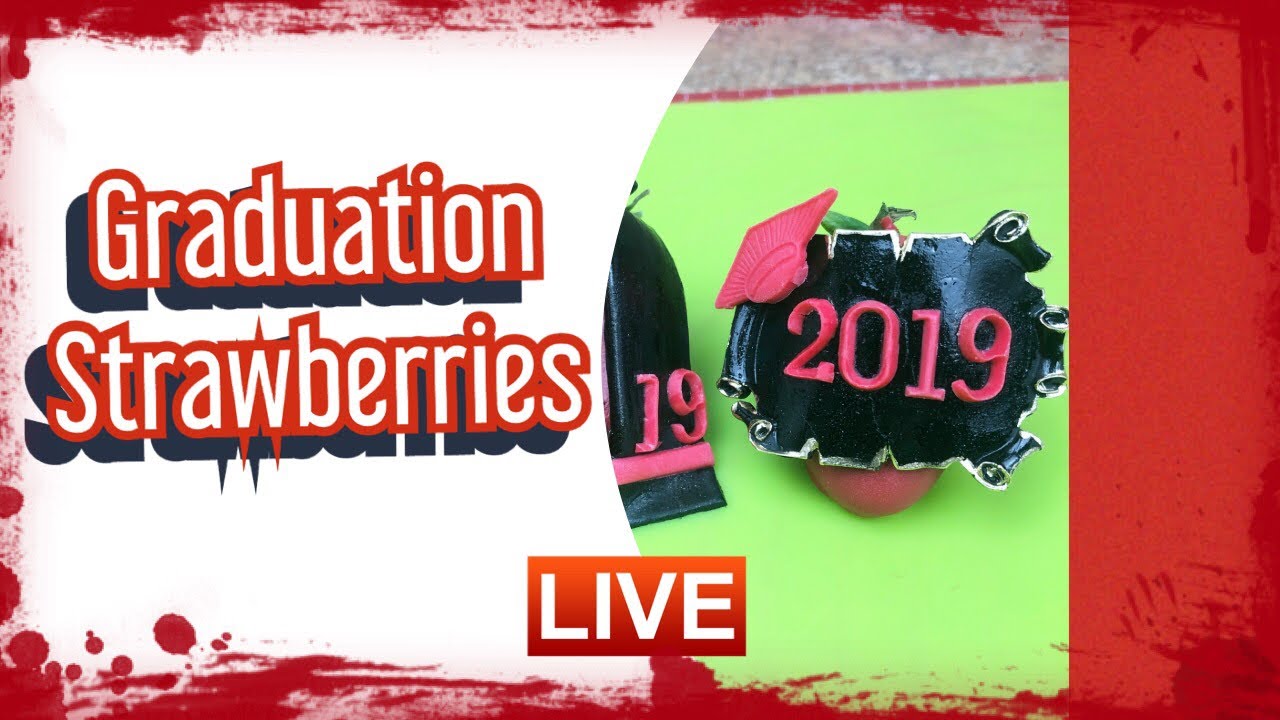 Graduation Chocolate Covered Strawberries - YouTube