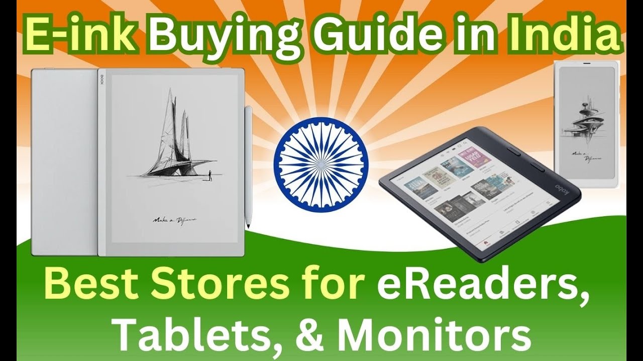 Where to Buy E-ink eReaders in India | Boox, Remarkable, Dasung, Bigme ...