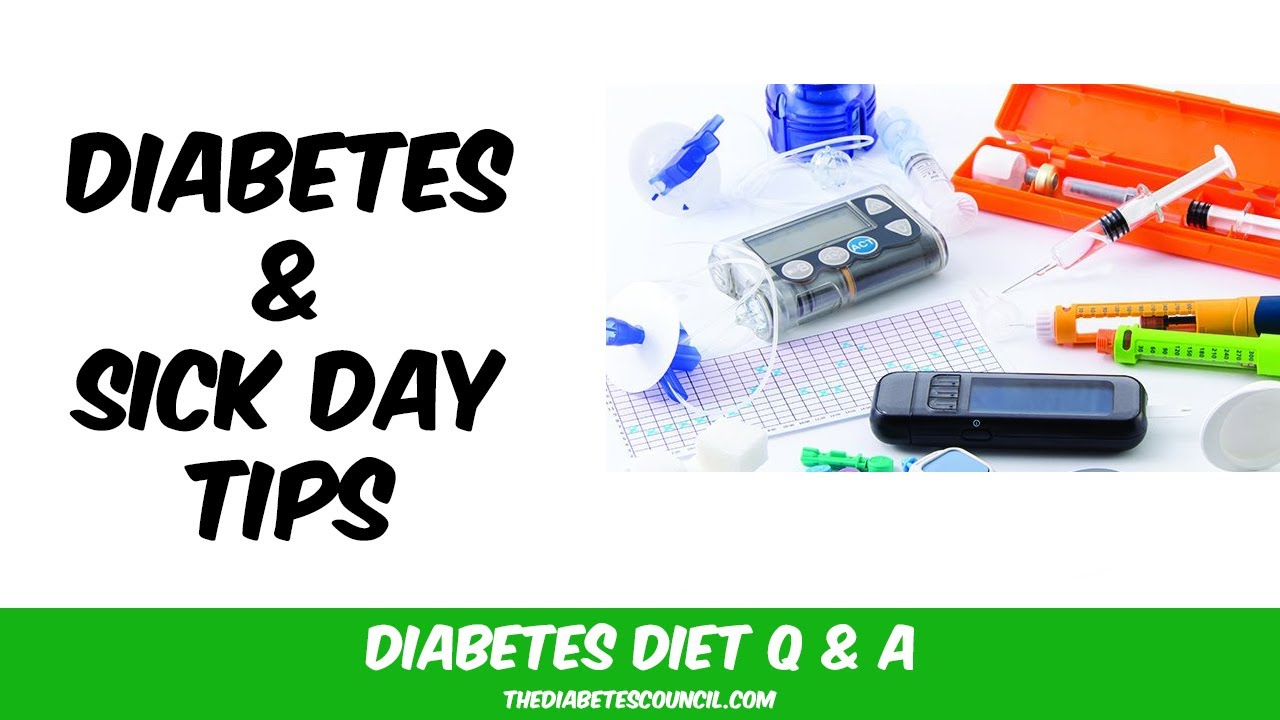 How To Manage Diabetes on Sick Days: Tips - YouTube