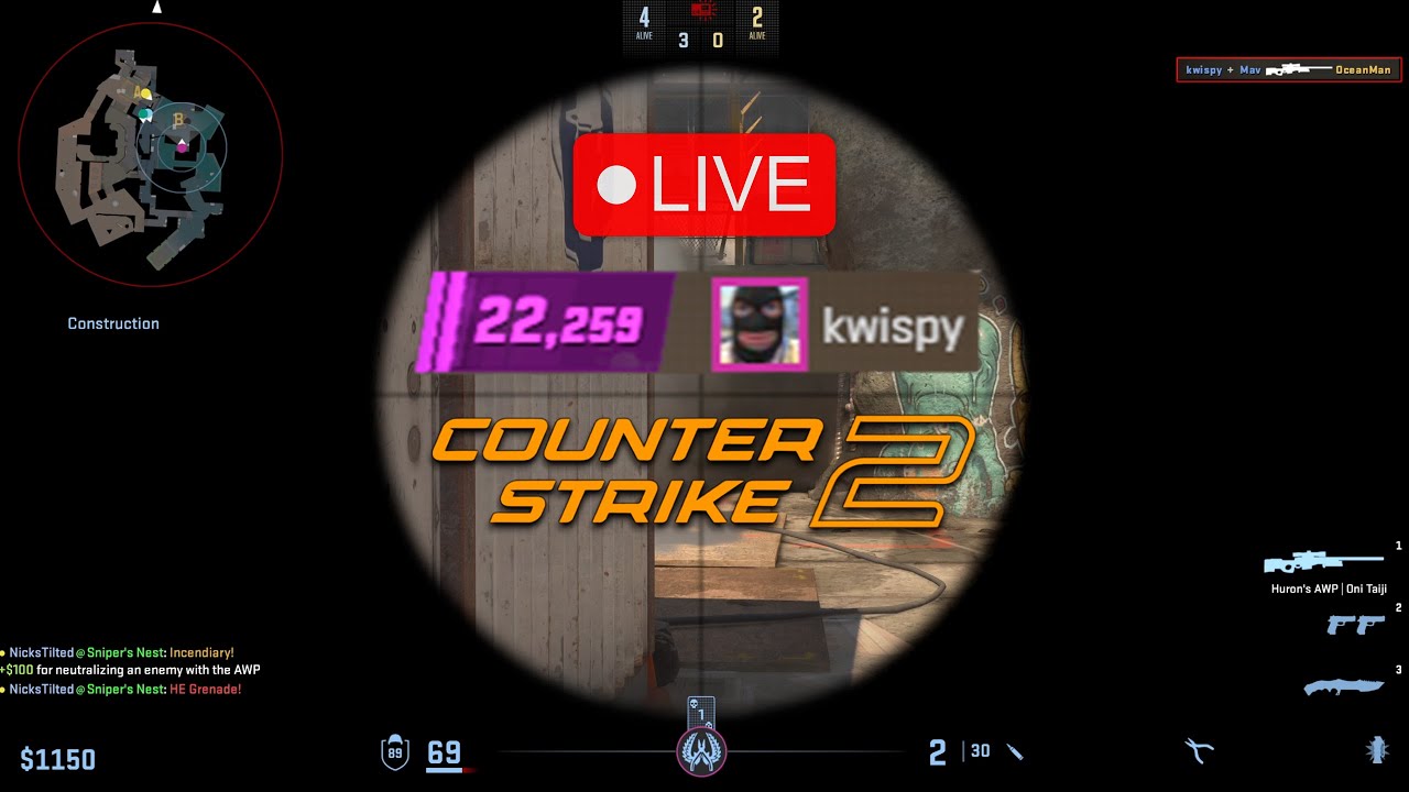 Road to 25k - CS2 Premier Solo Queue - YouTube