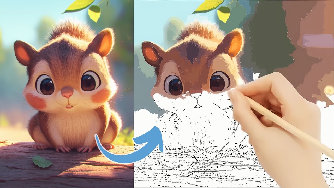 Transform Your Images Into Drawing Animations | Canva AI - YouTube