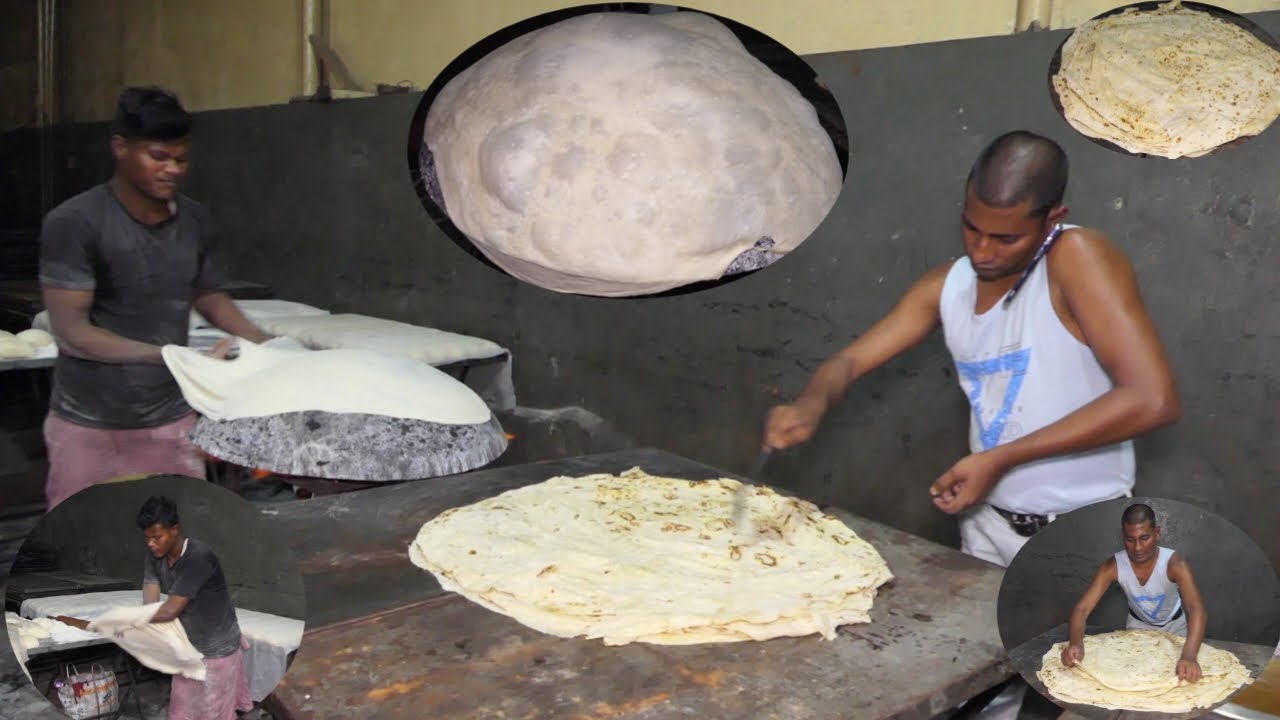 Amazing! King of Rumali Roti In Hyderabad | रुमाली रोटी | Rumali Roti ...