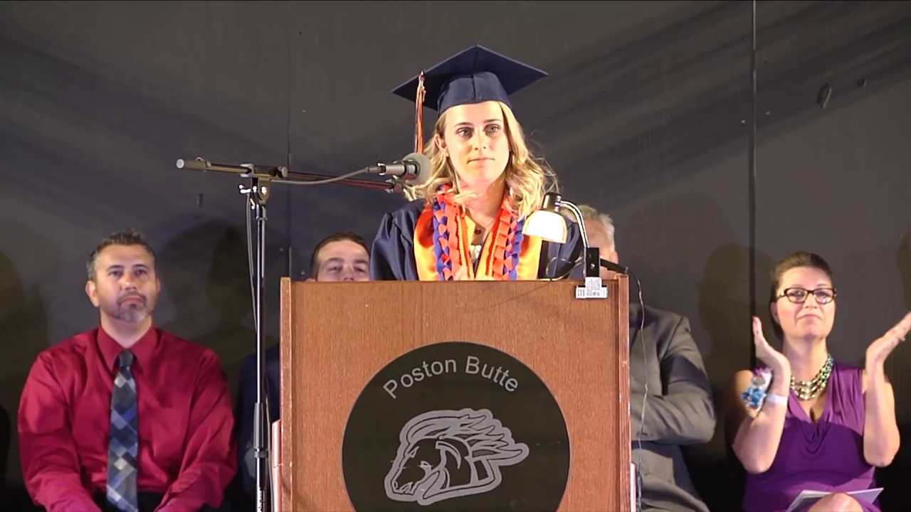 Poston Butte High School Graduation 2018 - YouTube