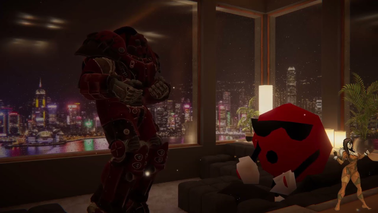 Nerds need to watch other movies (VRChat show test) - YouTube