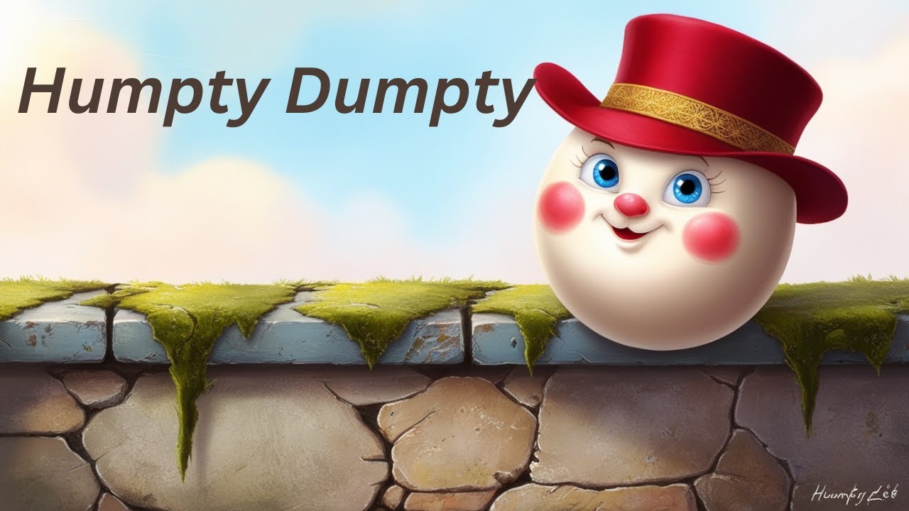 "Humpty Dumpty Nursery Rhyme" | Rhymes Videos | Horse | EGG | Little ...