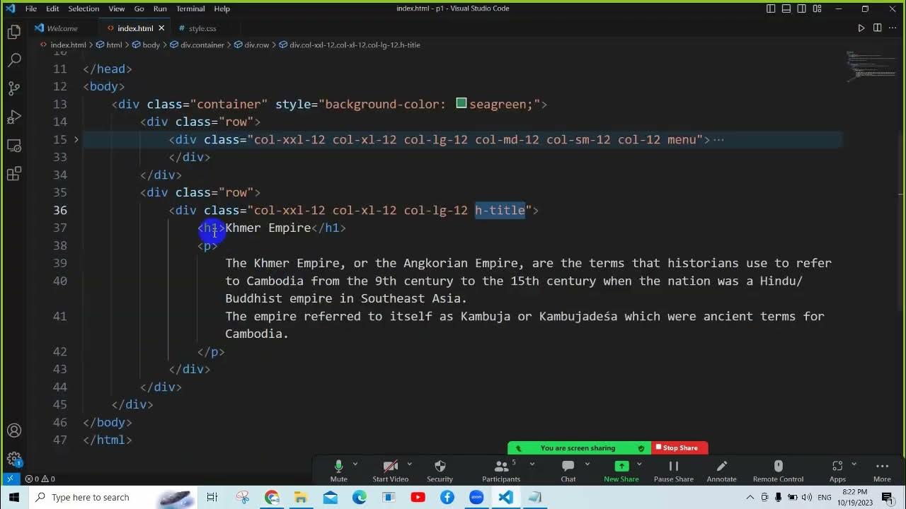 51- CSS Tutorial Part 1 Khmer Languages - YouTube