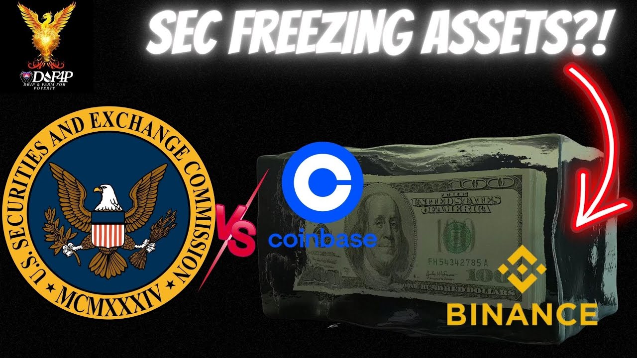 Drip Network SEC to freeze Binance assets is coinbase next - YouTube