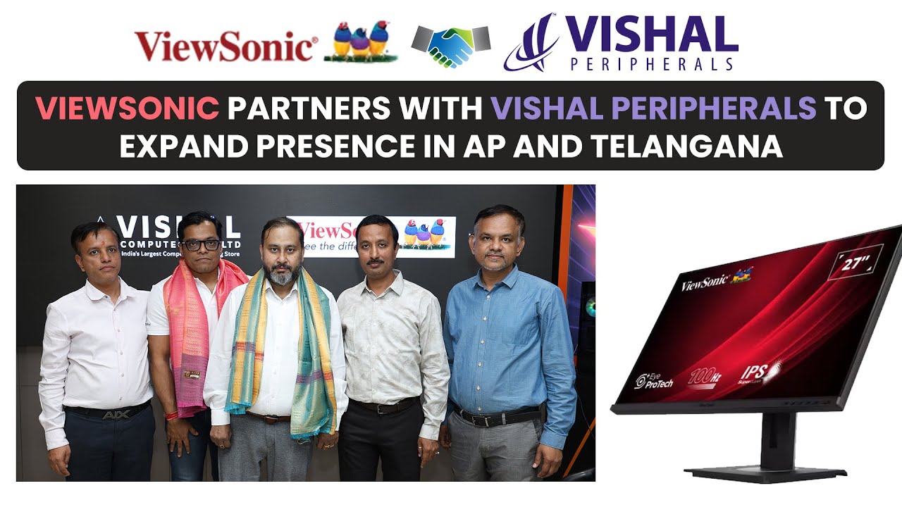 ViewSonic and Vishal Peripherals Expand Regional Display Dominance IN ...
