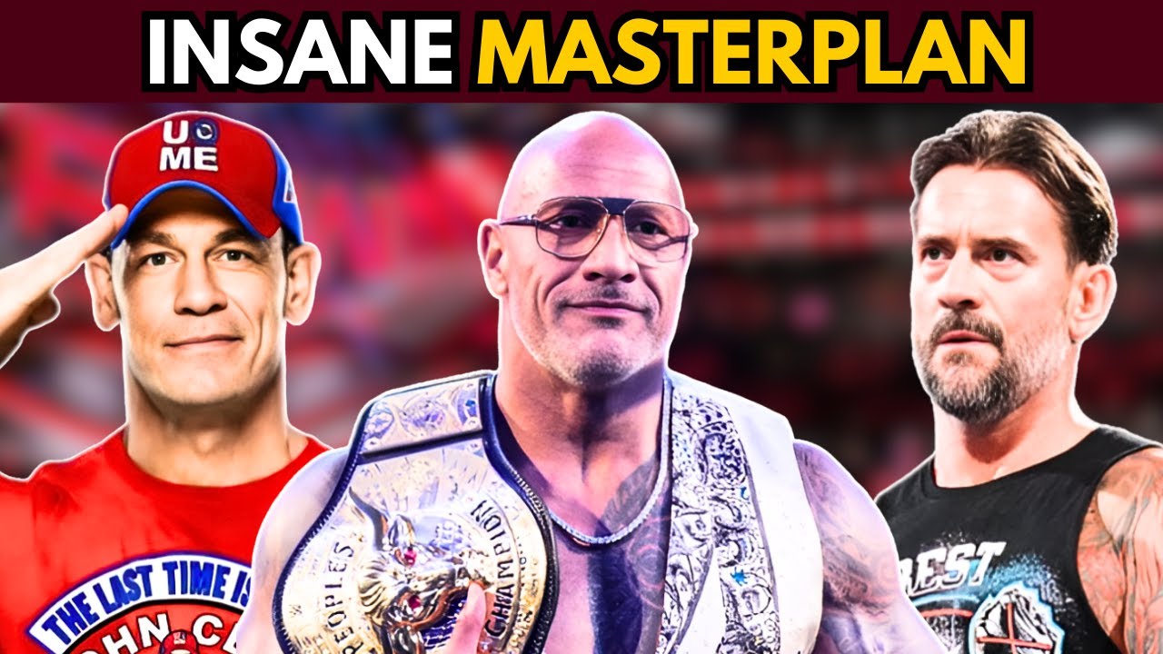 WWE's MASTERPLAN For John Cena, CM Punk and The Rock For WrestleMania 41 REVEALED! - YouTube