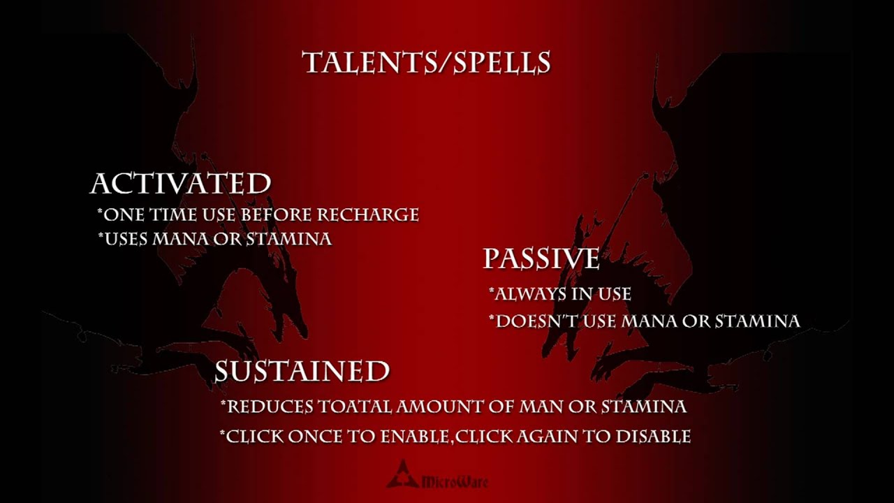 Dragon Age Origins Basics. Talents , spells and abilities - YouTube