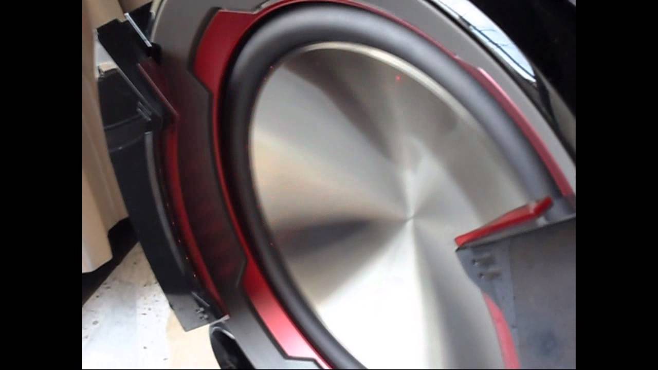 LG CM9530 - Test Bass Excursion - YouTube