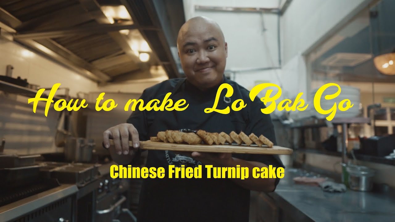 Cooking Tutorial : How to make Chinese Fried Turnip cake | Lo Bak Go ...