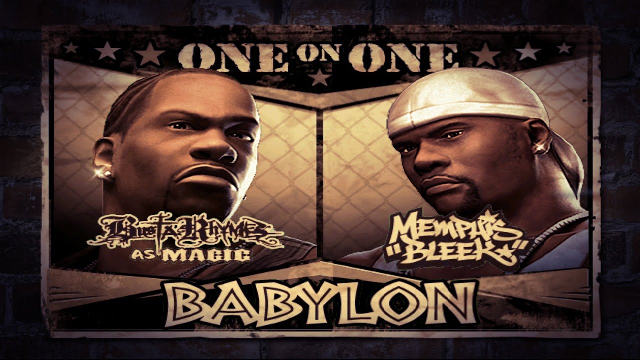 Def Jam Fight For NY Busta Rhymes VS Memphis Bleek | 2K | PC - YouTube