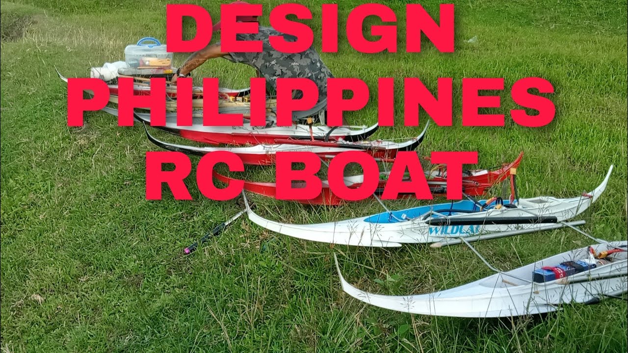 only in the philippines rc boat palikpikan design - YouTube