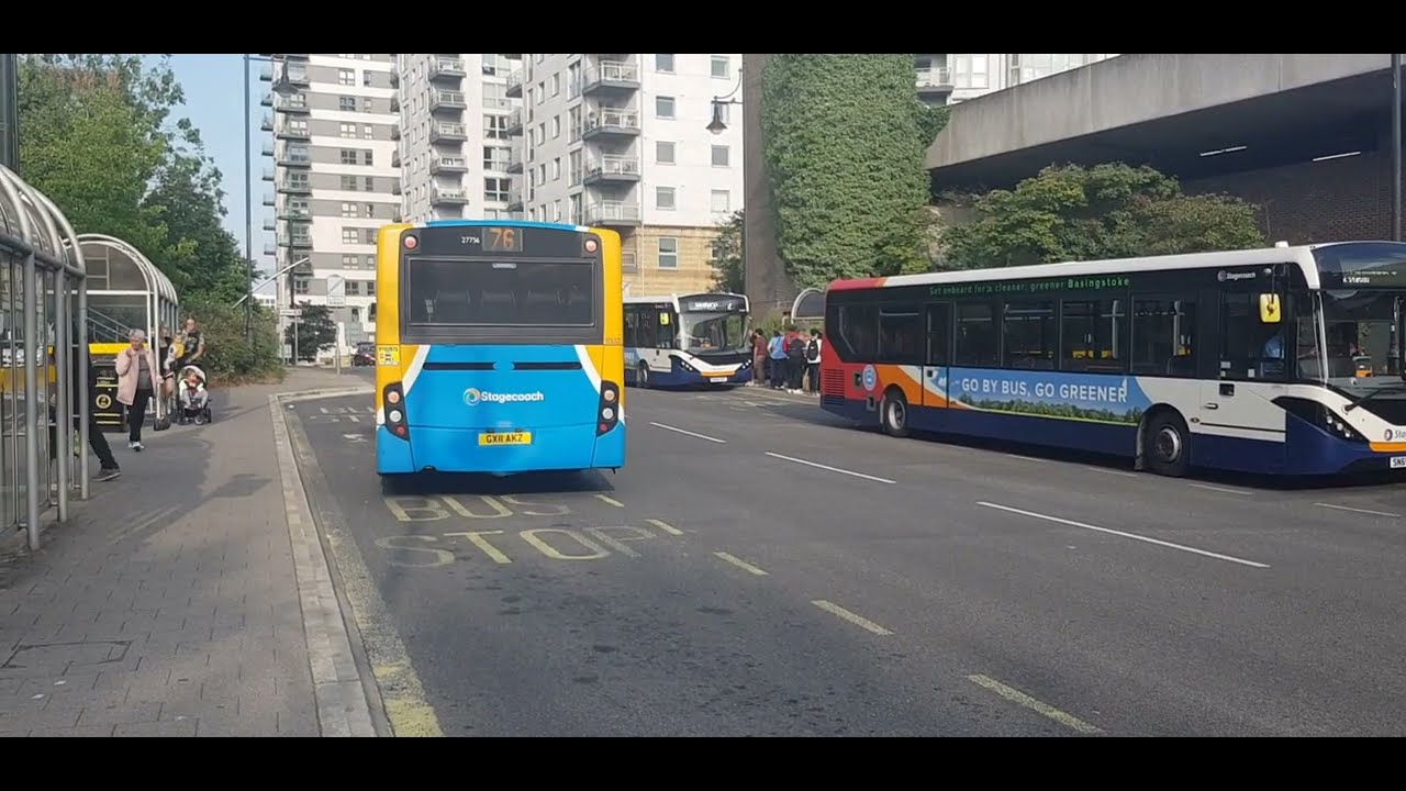 Here is the new livery stagecoach bus 27756 on the number 76 in ...