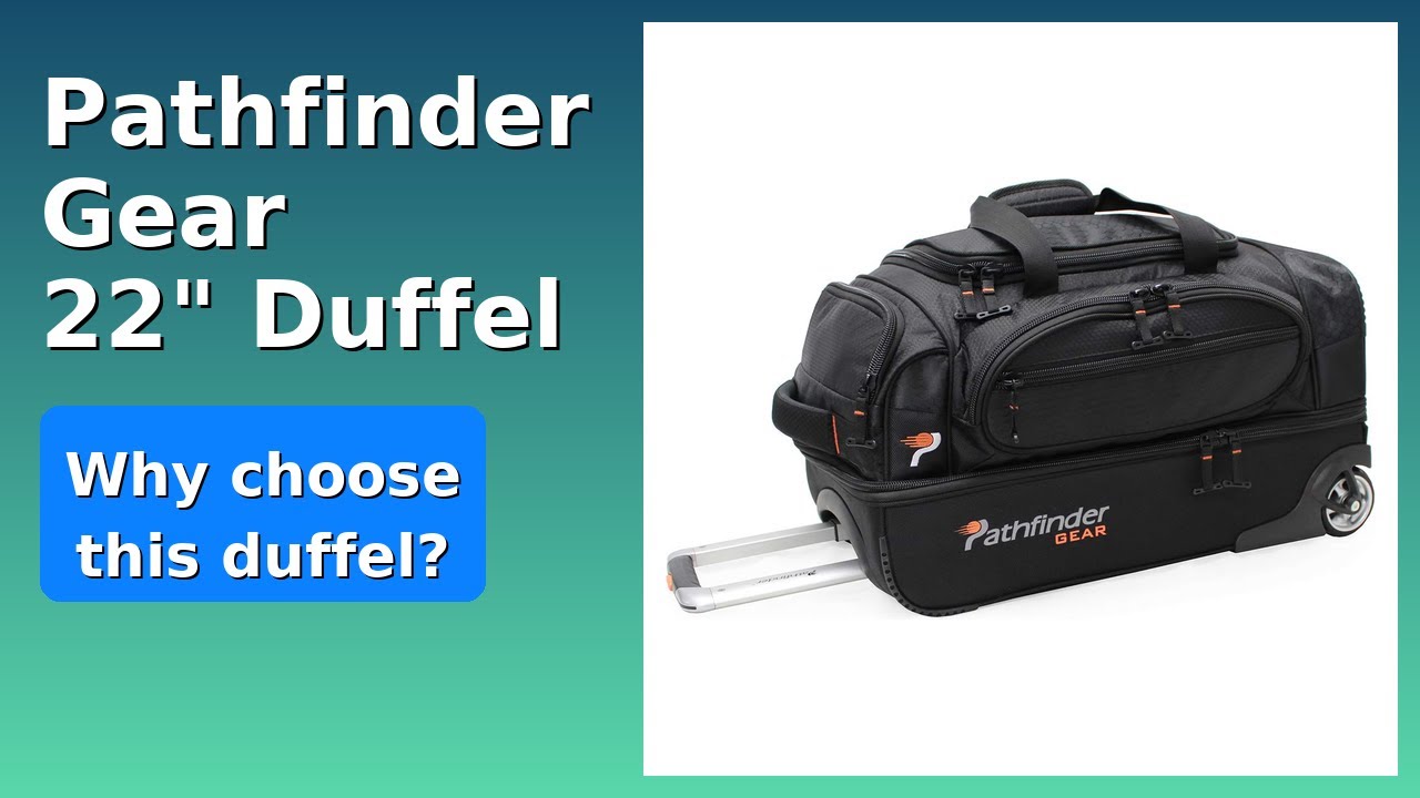 REVIEW (2026): Pathfinder Gear 22" Duffel. ESSENTIAL details. - YouTube
