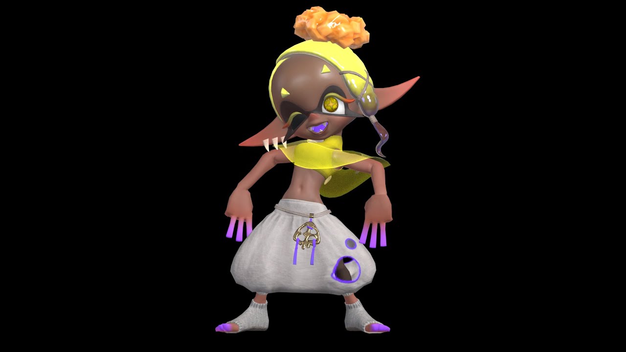 frye rendering test / splatoon 3 concert remake - YouTube