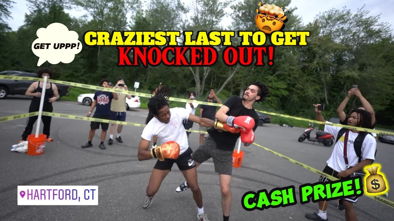 LAST TO GET KNOCKED OUT IN HARTFORD CT! - YouTube