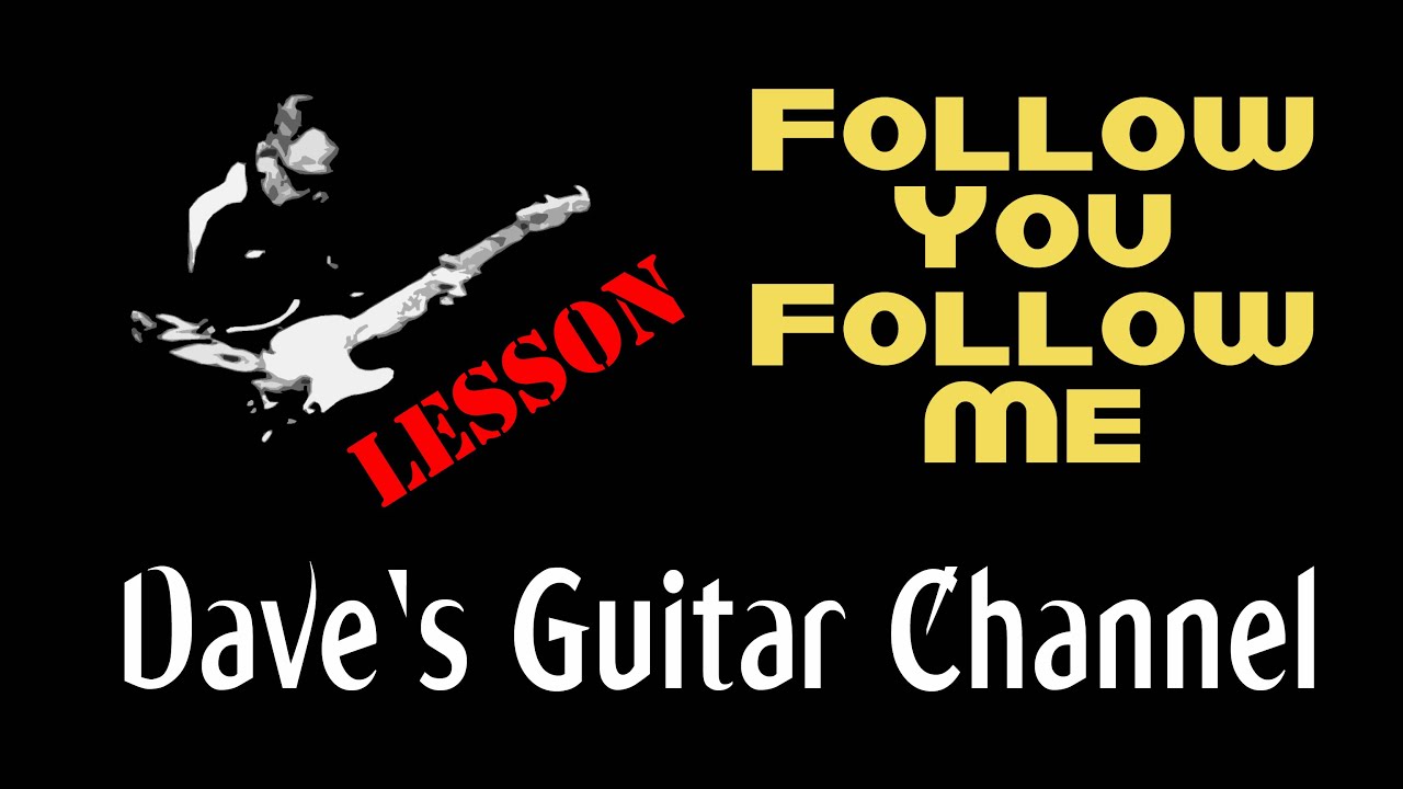 LESSON - Follow You Follow Me by Genesis - YouTube