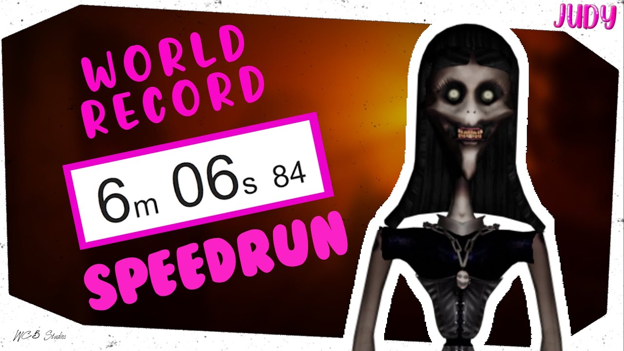Roblox JUDY Chapter Two WORLD RECORD SPEEDRUN [6M 06S] - YouTube