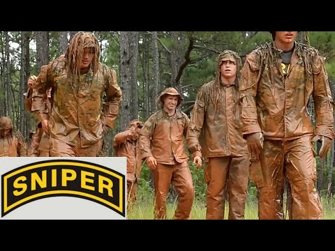 Amerika Birleşik Devletleri Ordusu Keskin Nişancı Kursu. Fort Benning'deki Keskin Nişancı Okulu.