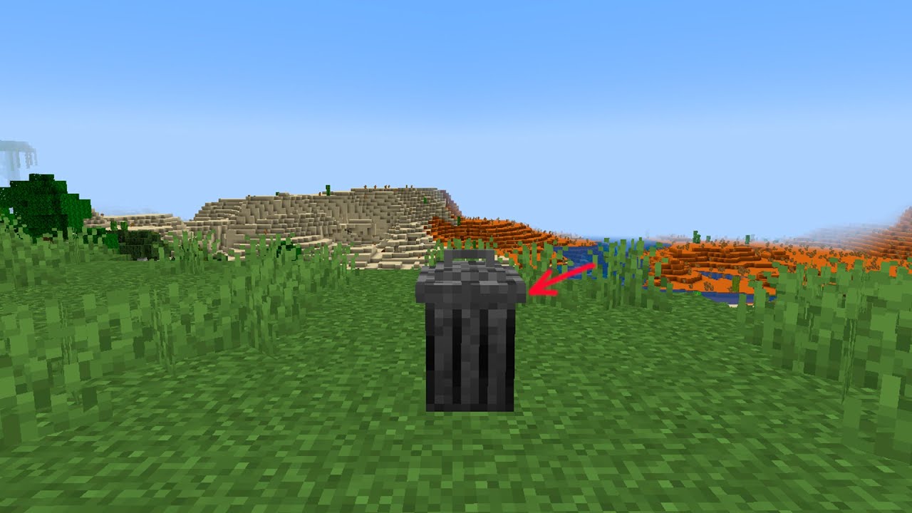 Como Fazer Uma Lixeira no minecraft - YouTube