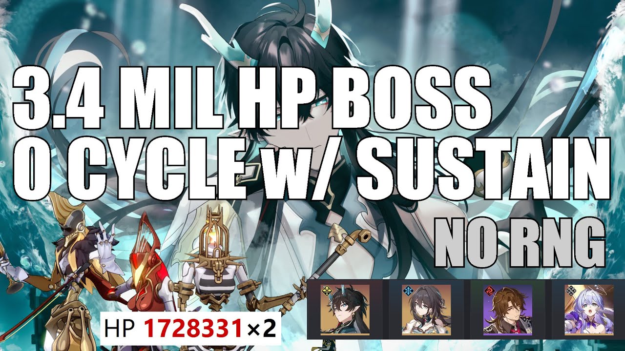 E2 Dan Heng Il 0 Cycle Eternal Show w/ Sustain NO RNG | 2.5/2.6 Honkai ...