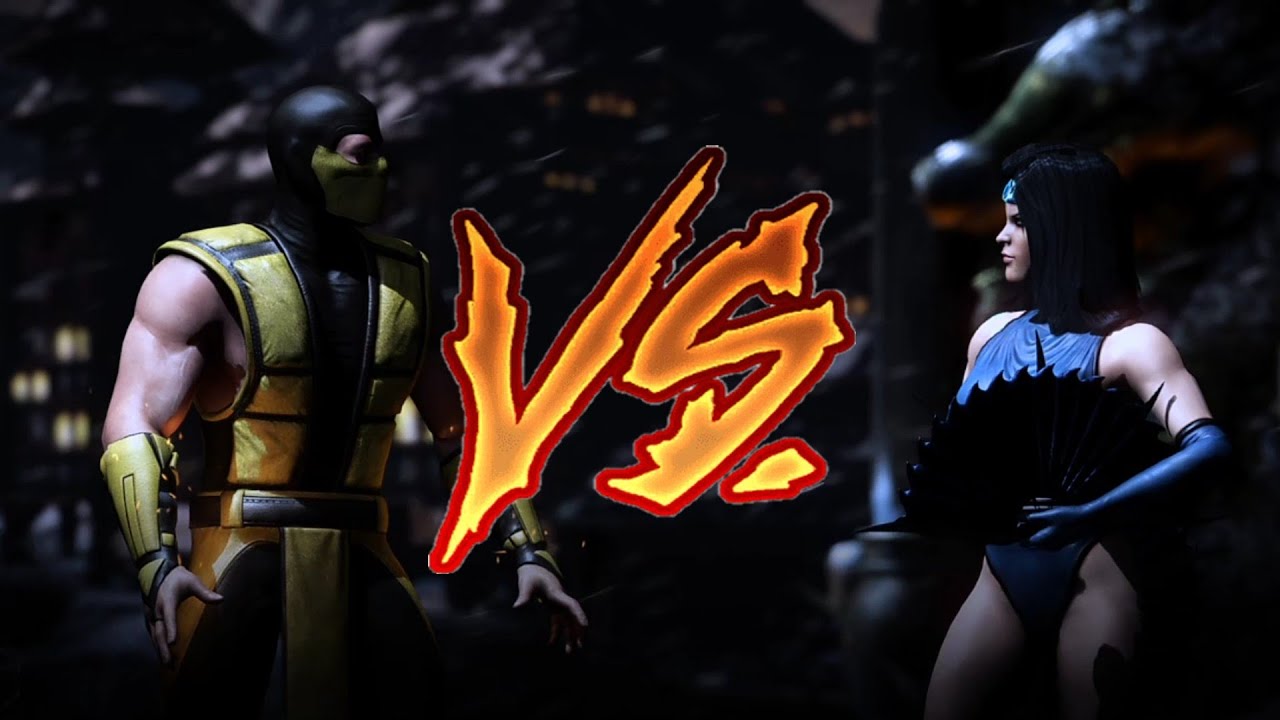 Mortal Kombat X - Scorpion Vs. Kitana (HARD) - YouTube